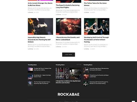 Rockabae Theme by ATBS